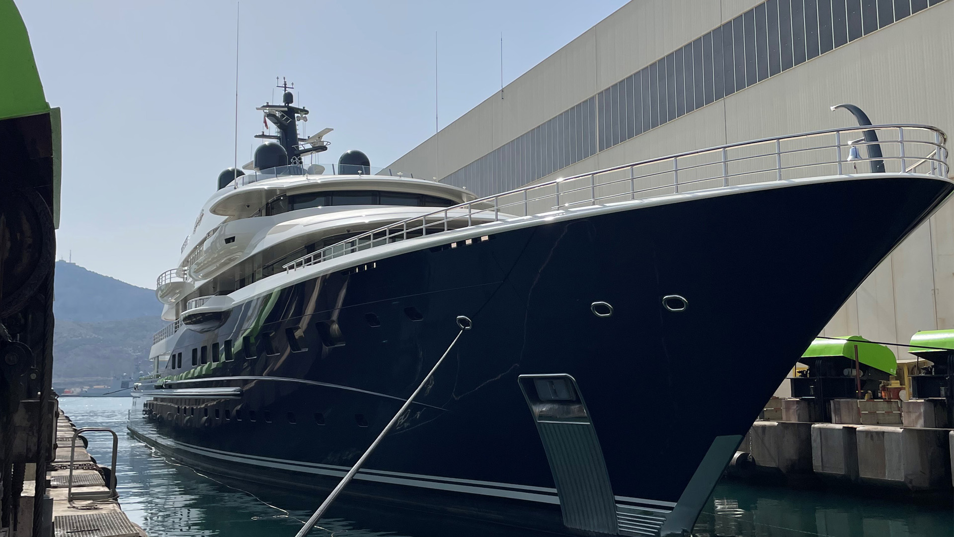 Navantia Cartagena superyacht shipyard refits and repairs